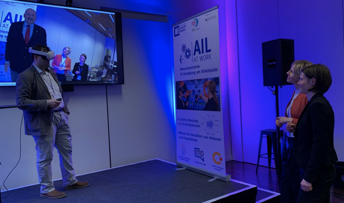 AIL AT WORK visited the Fachkräftekongress to showcase the future of ...